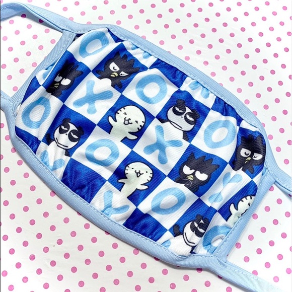 Accessories | Cute Bad Badtz Maru Face Mask Sanrio Fabric Mask | Poshmark